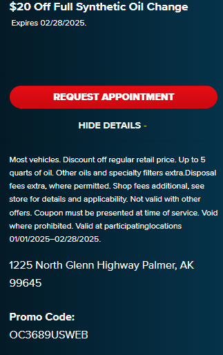 15% Off Midas Coupons - February 2025