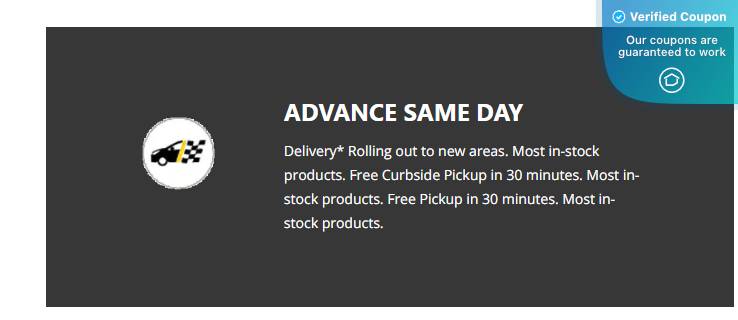 50% Off Advance Auto Parts Coupons & Promo Codes - February 2025