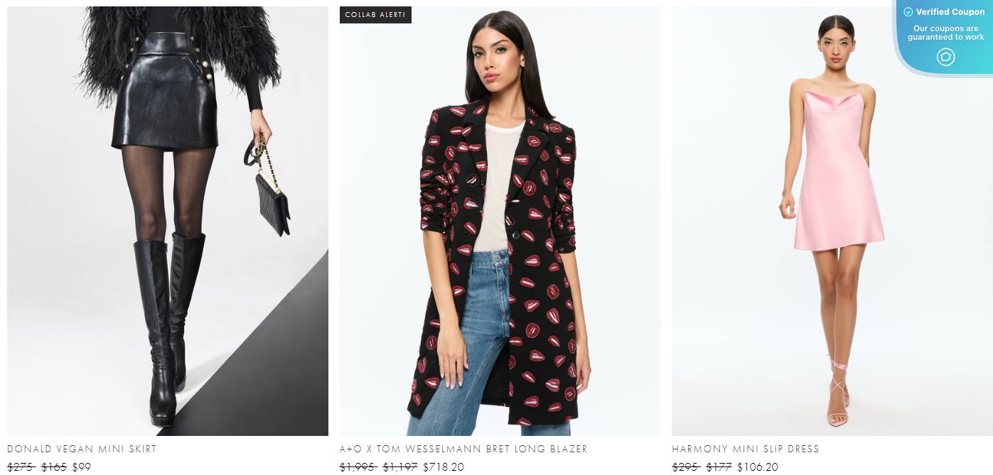 15% Off Alice and Olivia Coupons & Promo Codes - March 2025