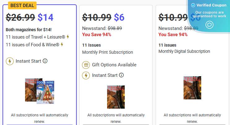 50% Off Magazines.com Coupons - February 2025