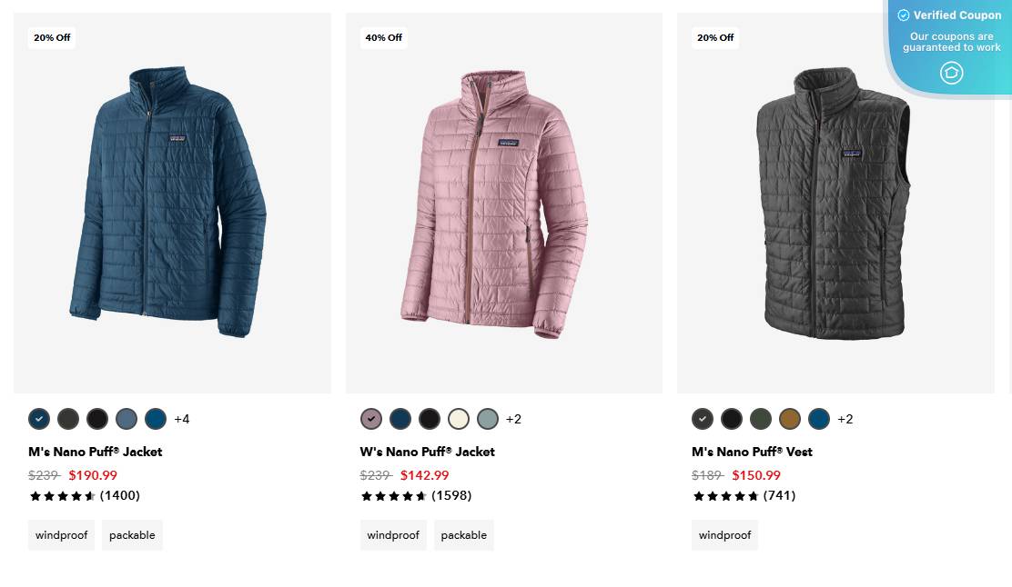 10% Off Patagonia Coupons & Promo Codes - January 2025
