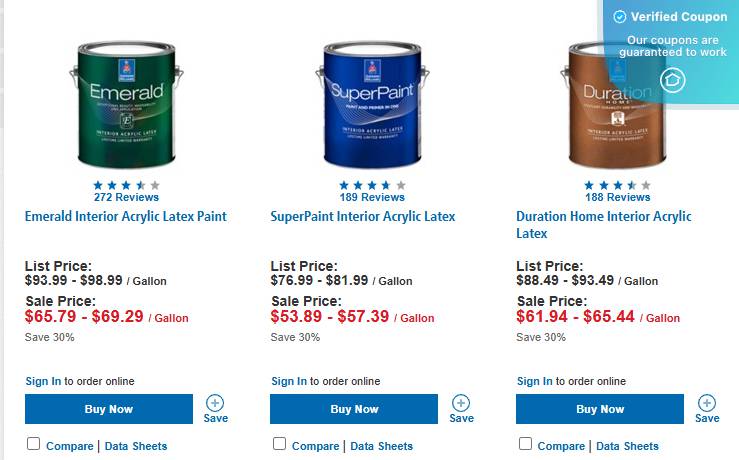 40% Off Sherwin Williams Coupons & Coupon Codes - January 2025