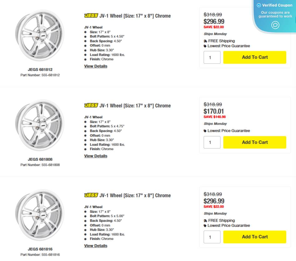 $50 Off JEGS Coupons & Promo Codes - February 2025