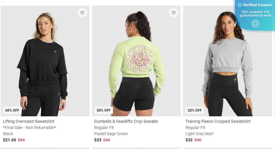 10% Off Gymshark Coupons & Discount Codes - February 2025