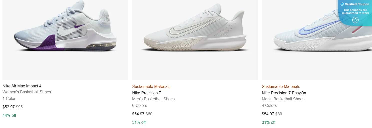 25% Off Nike Coupons & Promo Codes - March 2025