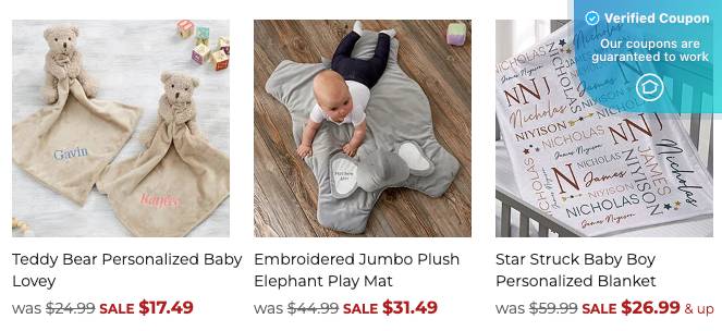 25% Off Personalization Mall Coupons & Codes - February 2025