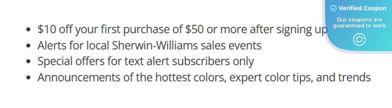 40% Off Sherwin Williams Coupons & Coupon Codes - February 2025