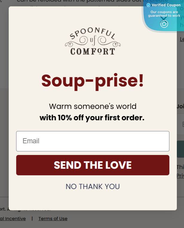 30% Off Spoonful of Comfort Coupons & Coupon Codes - February 2025