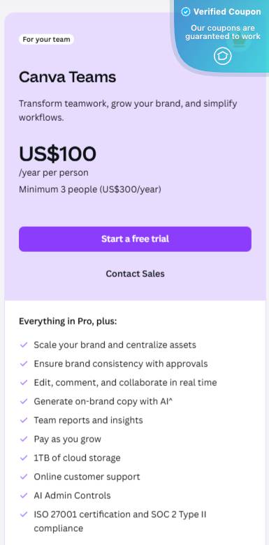 25% Off Canva Coupons & Coupon Codes - February 2025
