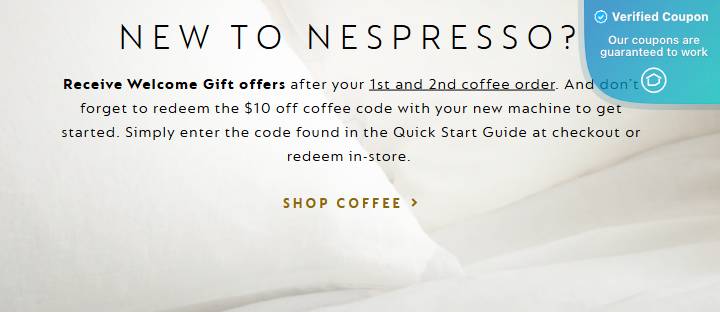 25% Off Nespresso Coupons & Promo Codes - February 2025