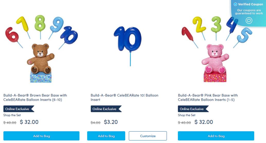 30% Off Build-A-Bear Coupons - January 2025