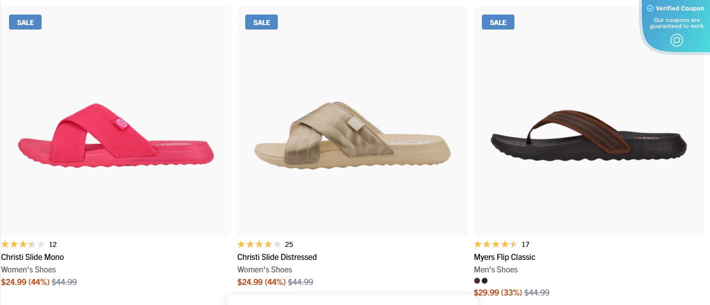 40% Off Hey Dude Coupons & Discount Codes - February 2025