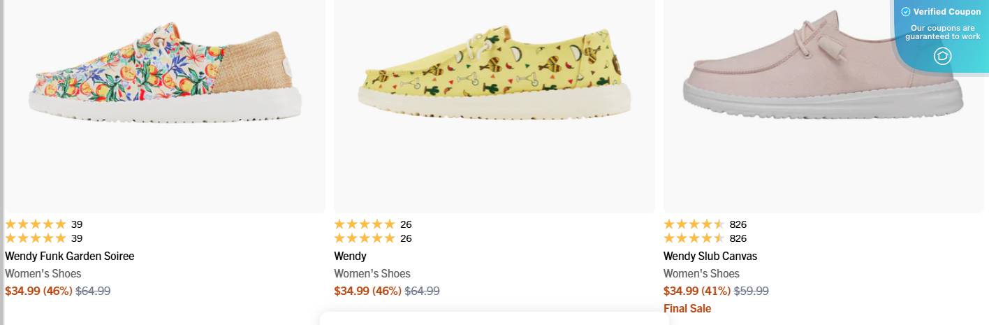 40% Off Hey Dude Coupons & Discount Codes - February 2025