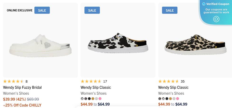 40% Off Hey Dude Coupons & Discount Codes - February 2025