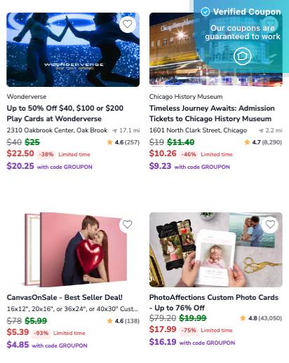 20% Off Groupon Coupons & Promo Codes - February 2025
