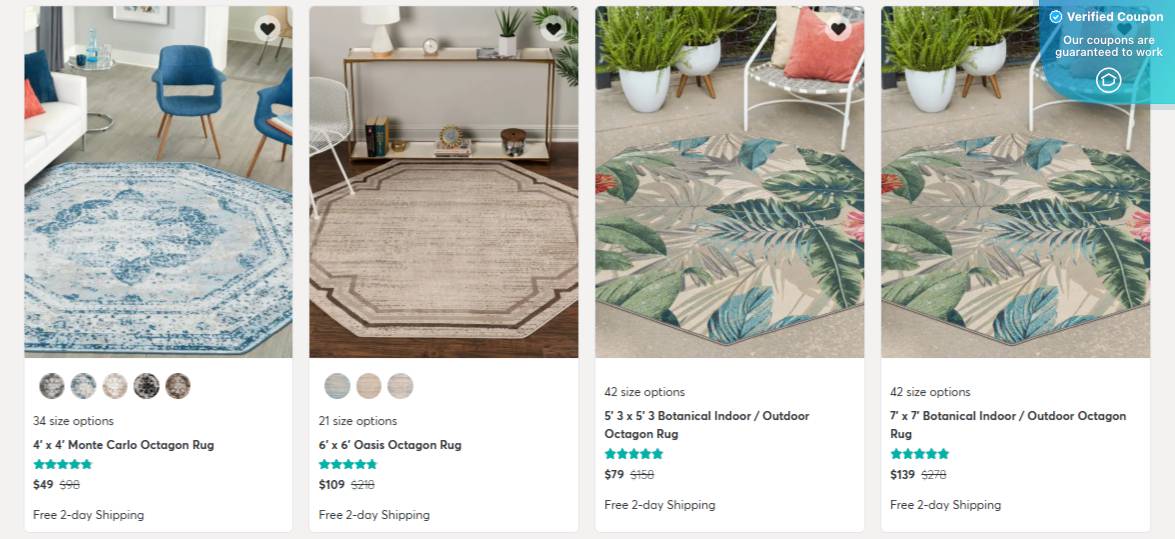 15% Off Rugs.com Coupons - March 2025