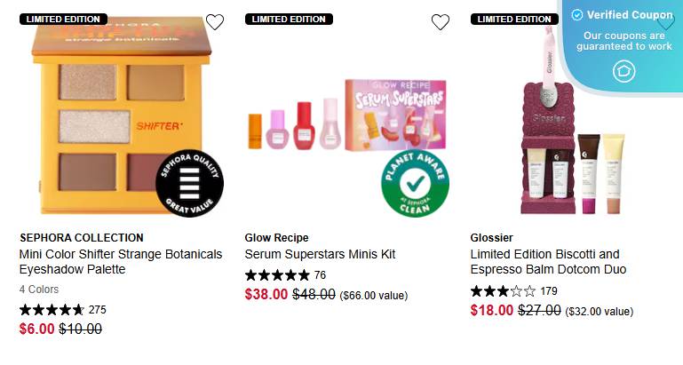 $50 Off Sephora Coupons & Promo Codes - February 2025
