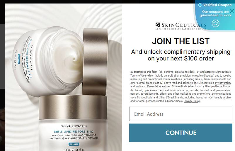 15% Off SkinCeuticals Coupons & Promo Codes - February 2025