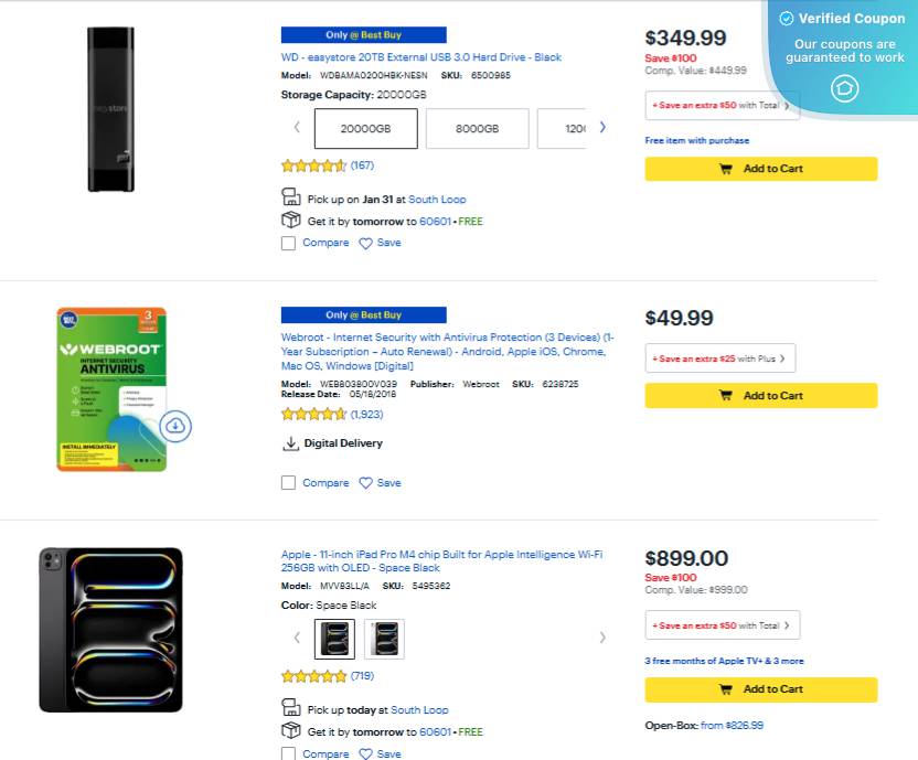 15% Off Best Buy Coupons & Discount Codes - March 2025