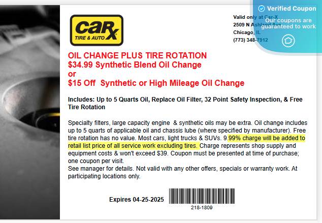 15% Off CarX Coupons - February 2025