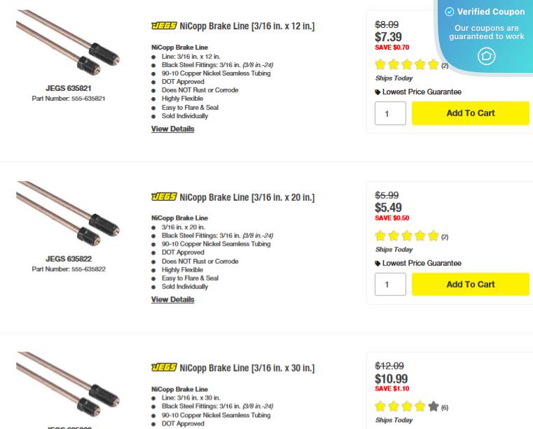 $50 Off JEGS Coupons & Promo Codes - February 2025