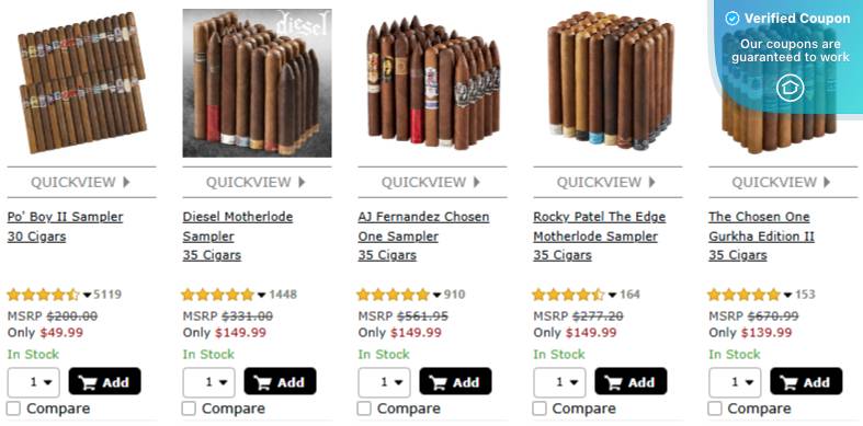 25% Off Cigars International Coupons & Coupon Codes - March 2025