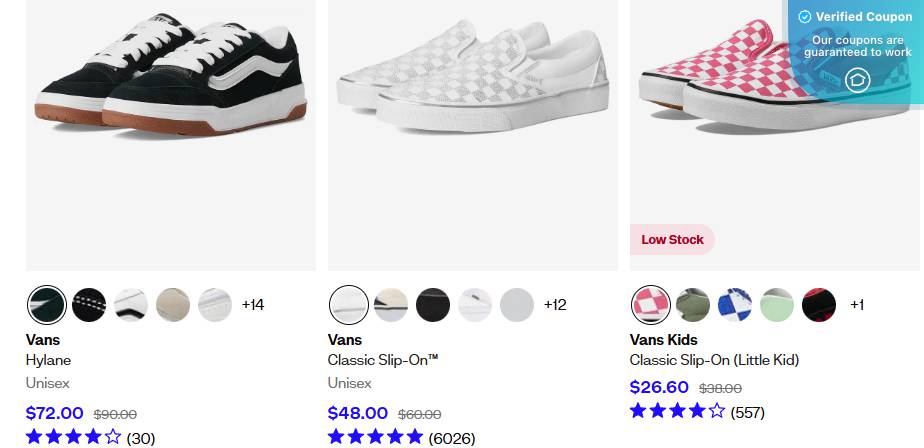 Zappos Coupons & Promo Codes - March 2025