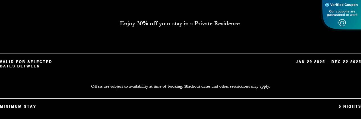 Four Seasons Coupons & February 2025 Promo Codes