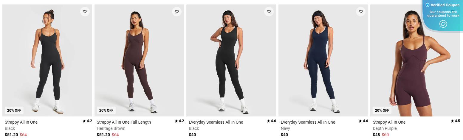 10% Off Gymshark Coupons & Discount Codes - February 2025