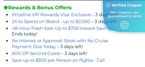 20% Off Priceline Coupons & Promo Codes - February 2025