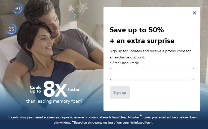 50% Off Sleep Number Coupons & Promo Codes - February 2025