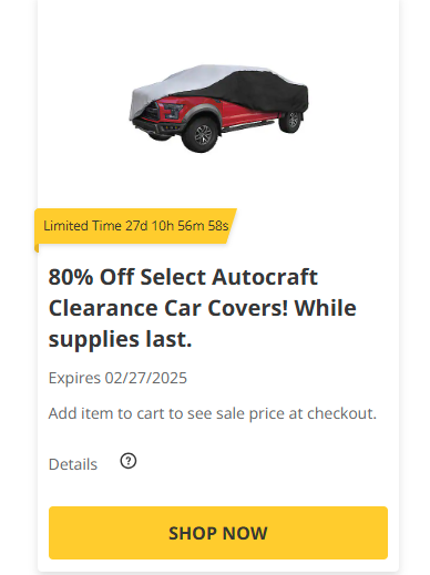 50% Off Advance Auto Parts Coupons & Promo Codes - February 2025