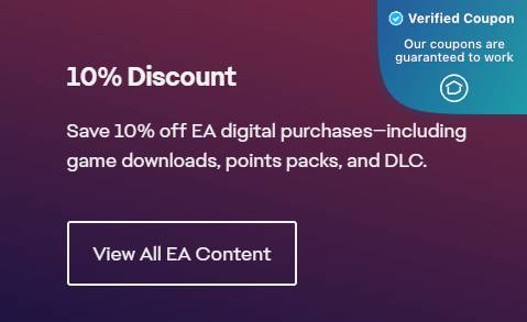 50% Off EA Coupons & Coupon Codes - February 2025