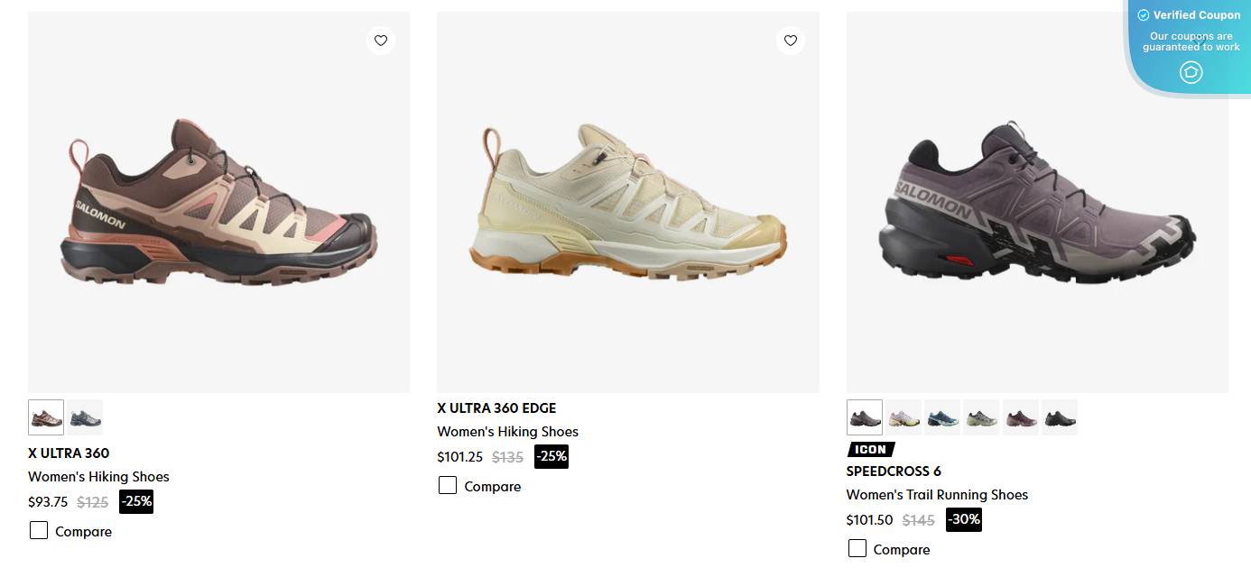 40% Off Salomon Coupons & Discount Codes - February 2025