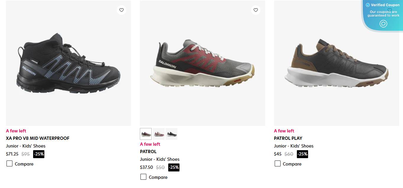 40% Off Salomon Coupons & Discount Codes - February 2025