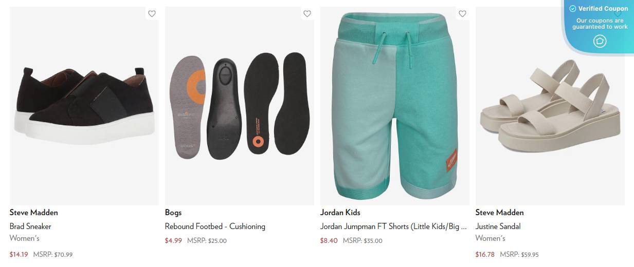 20% Off 6PM Coupons & Promo Codes - March 2025