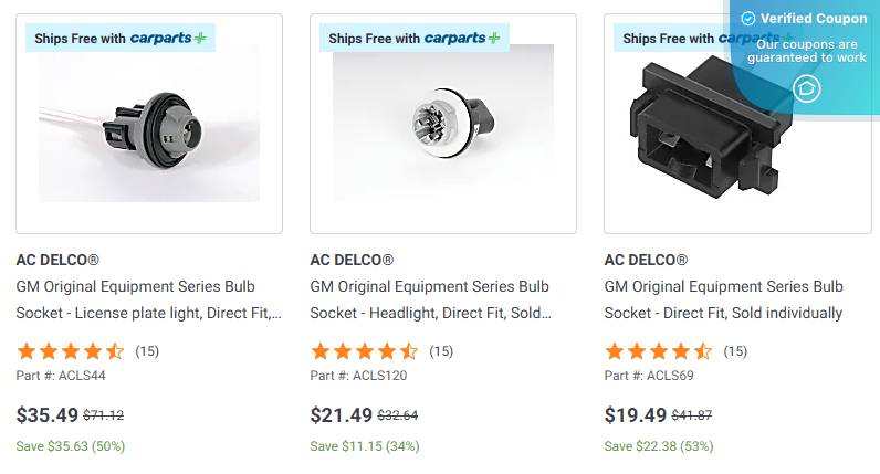 25% Off CarParts.com Coupons & Coupon Codes - February 2025