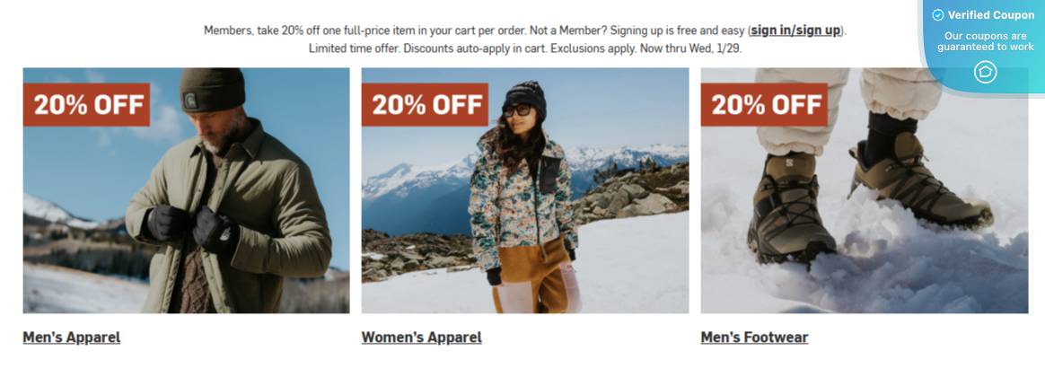 20% Off Backcountry Coupons & Promo Codes - February 2025