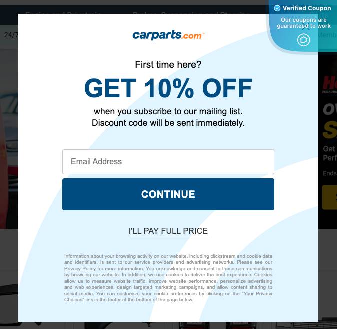 25% Off CarParts.com Coupons & Coupon Codes - February 2025