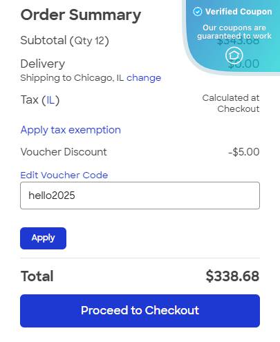 $50 Off Custom Ink Coupons & Voucher Codes - February 2025