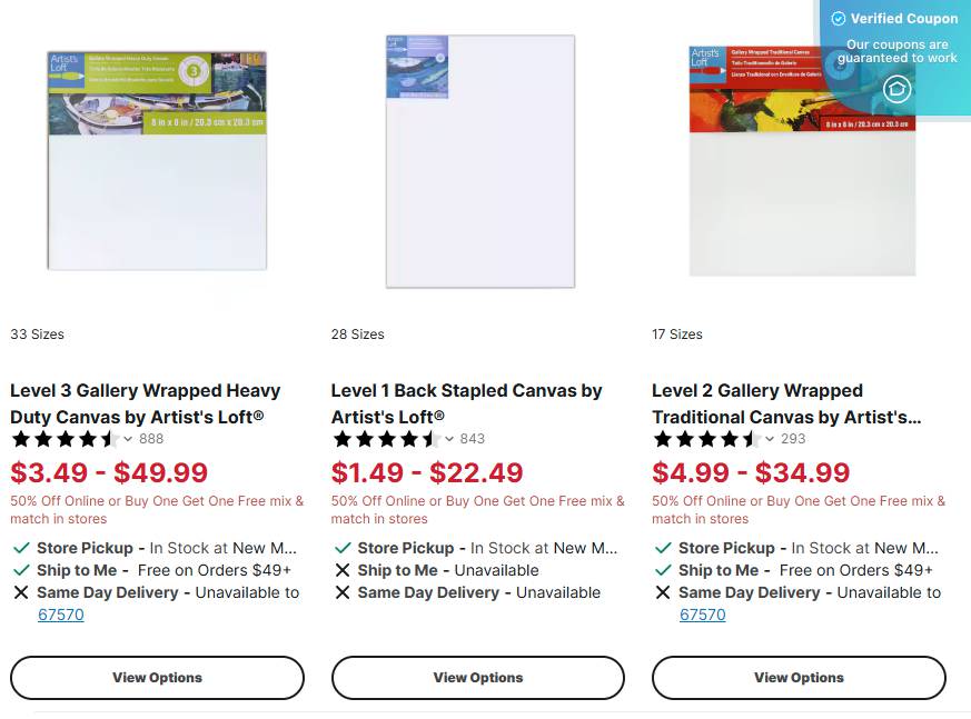 40% Off Michaels Coupons & Coupon Codes - February 2025