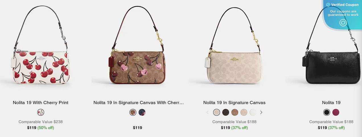 20% Off Coach Outlet Coupons & Promo Codes - February 2025