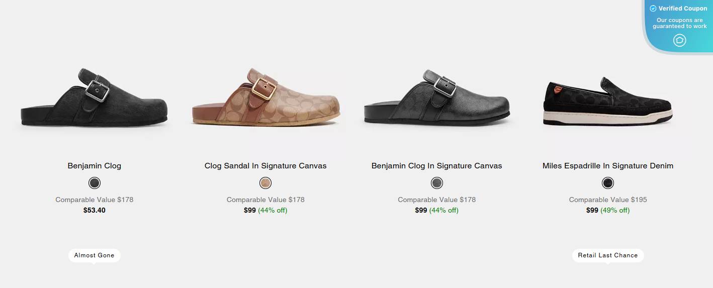 20% Off Coach Outlet Coupons & Promo Codes - February 2025