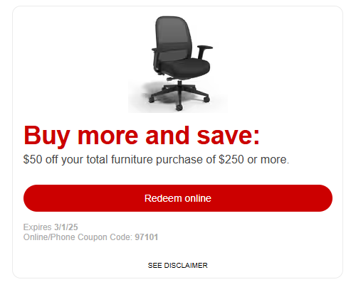 20% Off Staples Coupons & Coupon Codes - March 2025