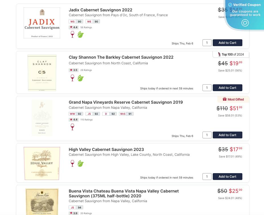 30% Off Wine.com Coupons & Promo Codes - February 2025