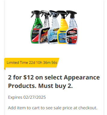 50% Off Advance Auto Parts Coupons & Promo Codes - February 2025