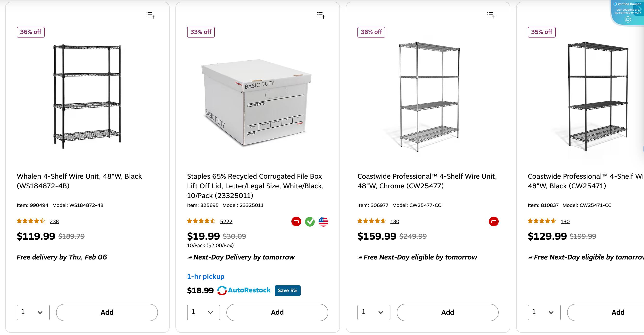 20% Off Staples Coupons & Coupon Codes - March 2025