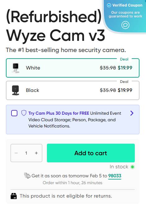 30% Off Wyze Coupons & Discount Codes - February 2025