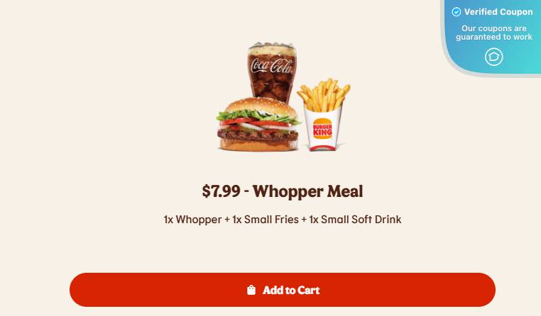 Burger King Coupons & Coupon Codes: 25% Off - February 2025