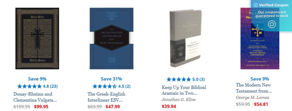 40% Off Christian Book Coupons & Promo Codes - March 2025